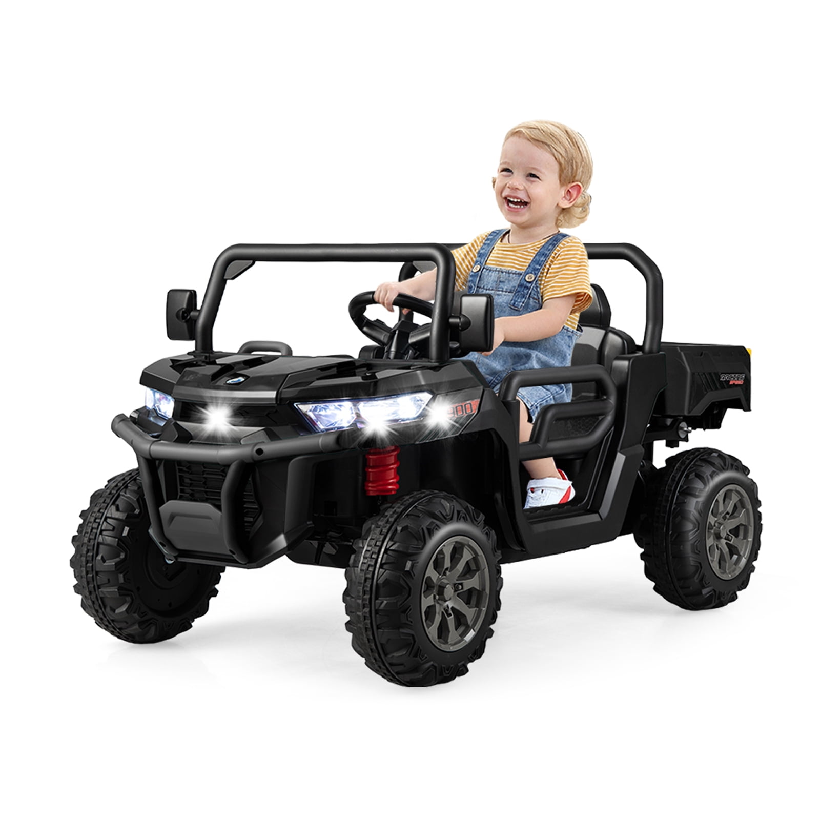 Infans Big Toy 24V 2-Seater Electric Dump Truck for Children with ...