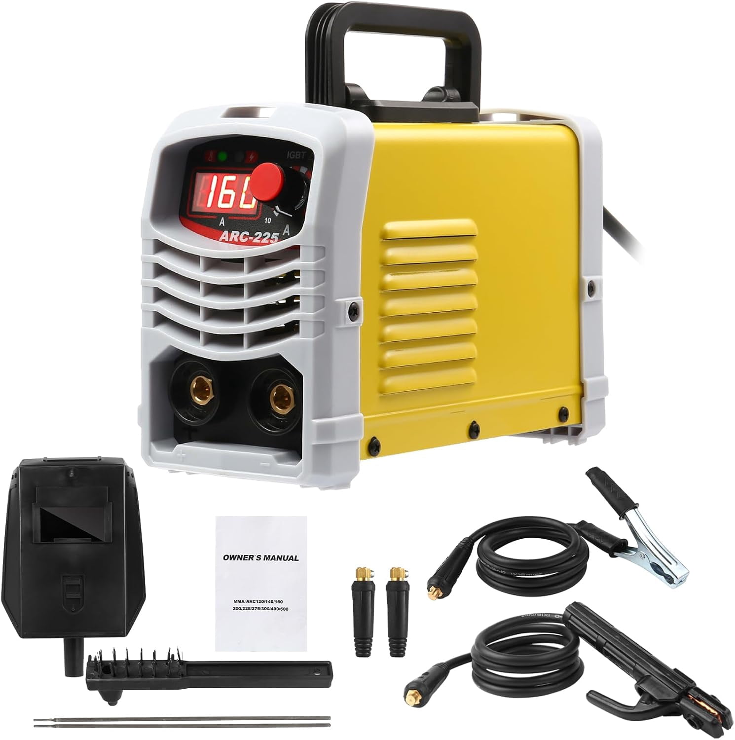 225Amp Stick Welder, Welder Machine, Portable Welding Machine, 110V ...