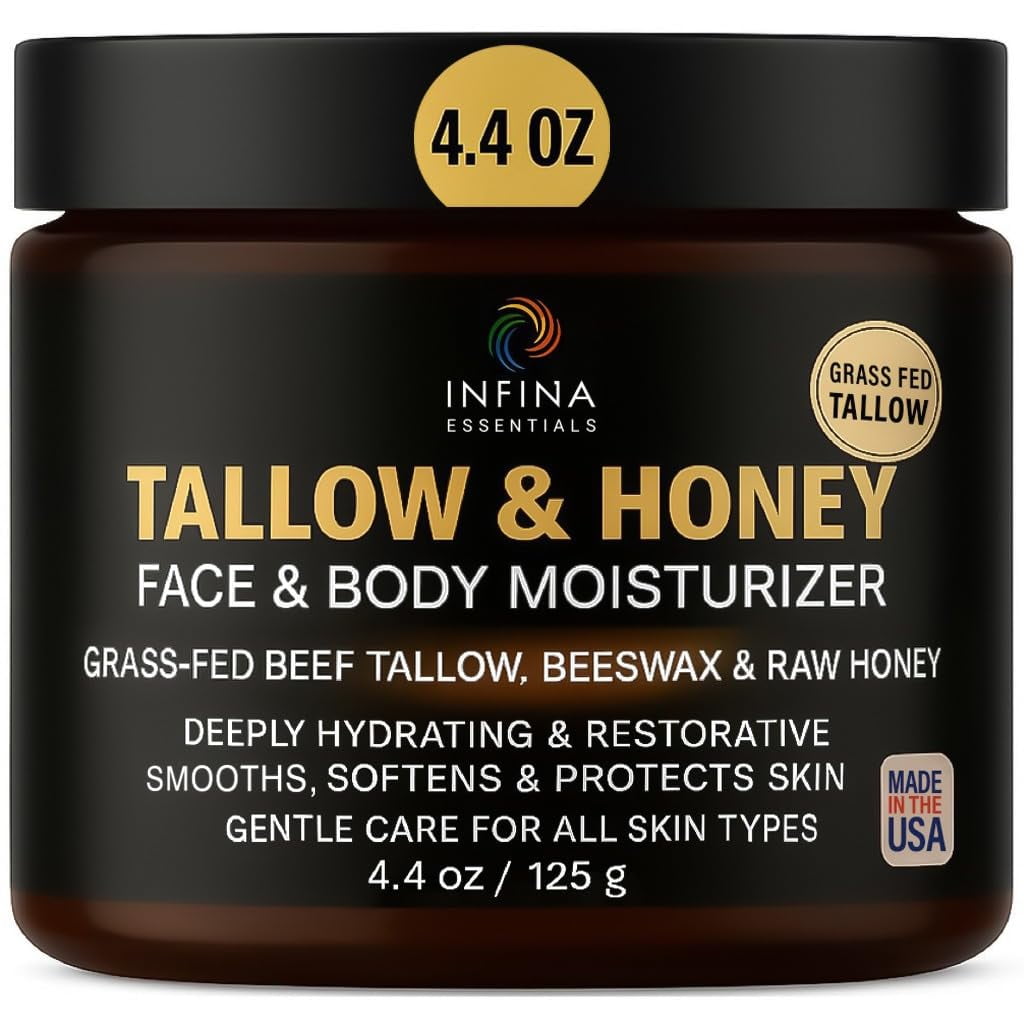 INFINA ESSENTIALS Tallow Face TGF4 Moisturizer & Body Cream - Daily ...