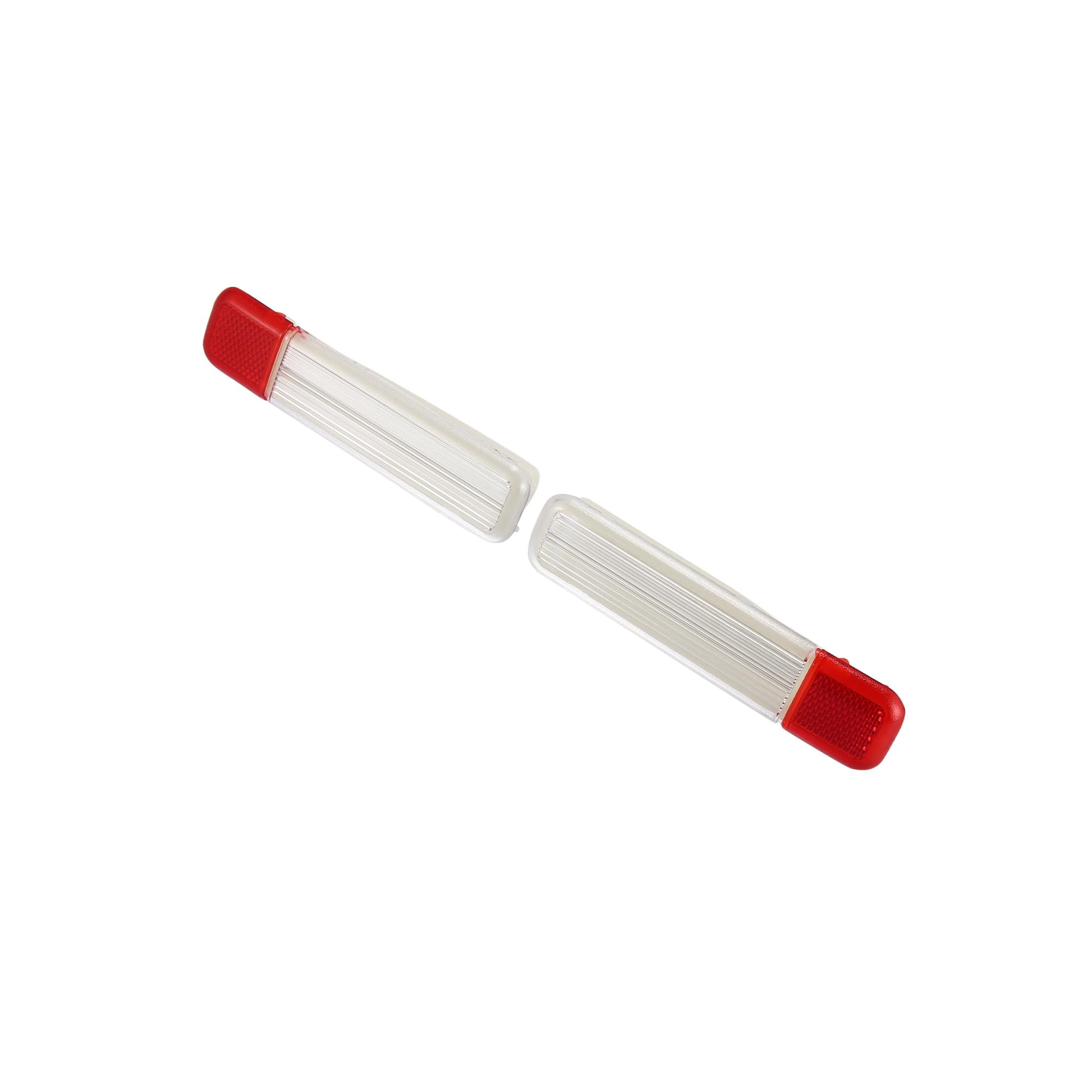 INFINAUTO Pair Interior Door Panel Courtesy Light Lens Cover Warning ...