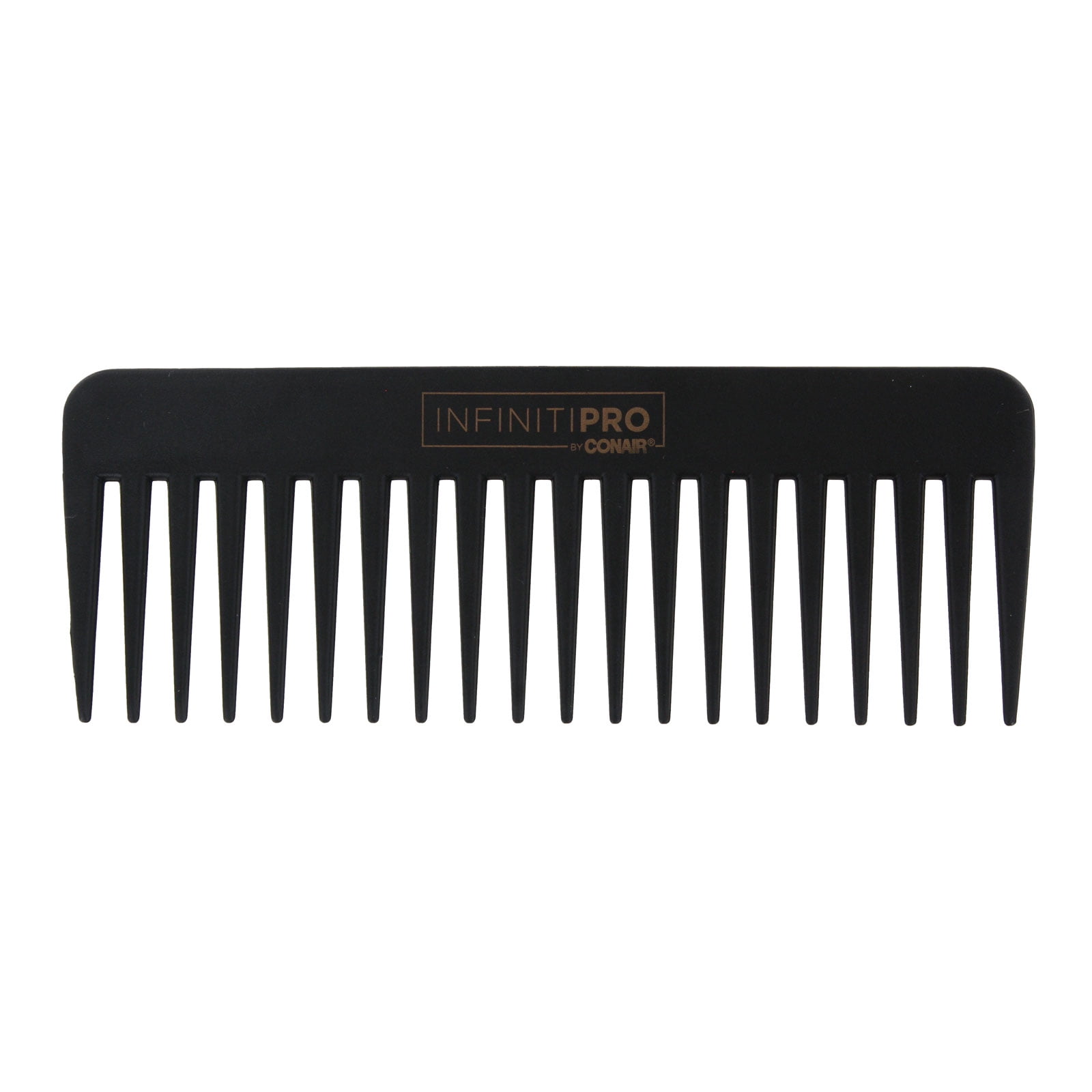 INFINITIPRO by Conair Professional Styling Wide Tooth Comb, Black ...