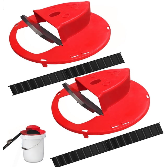 INFISU 2 Pack Mouse Trap Bucket - Auto Reset Humane Flip and Slide ...