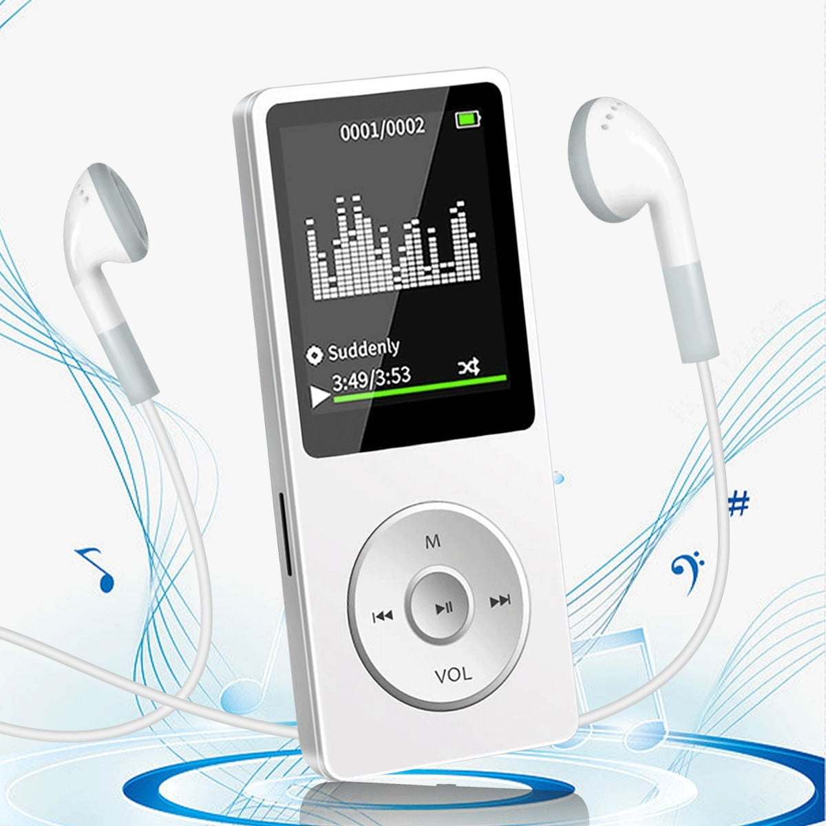 INFISU Bluetooth MP3 Player Portable MP4 Player Music Player with ...