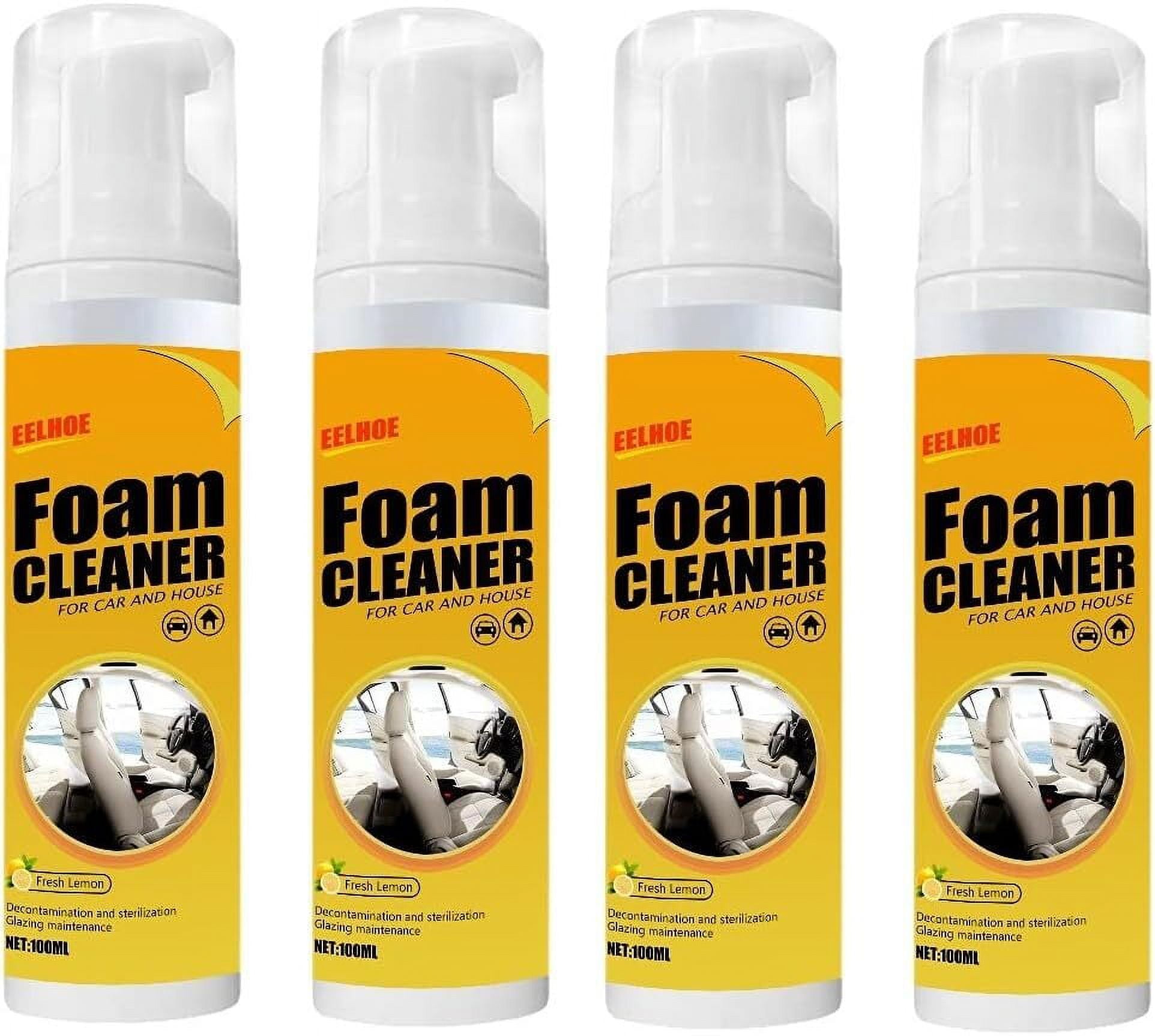 INFISU Multipurpose Foam Cleaner Spray Foam Cleaner, 4 Pack - Walmart.com