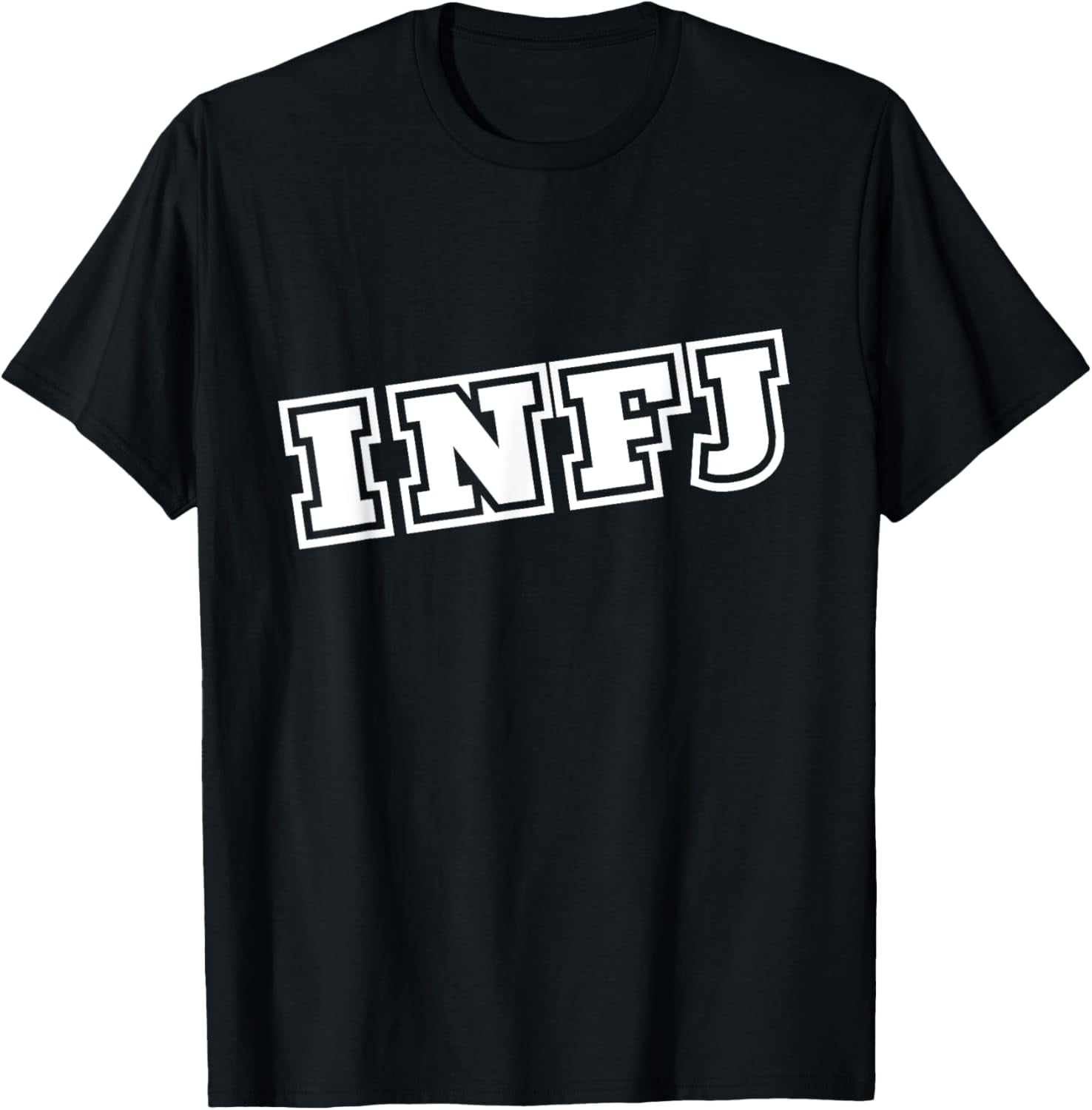 INFJ Pride INFJ Block Letter Stamp T-Shirt - Walmart.com