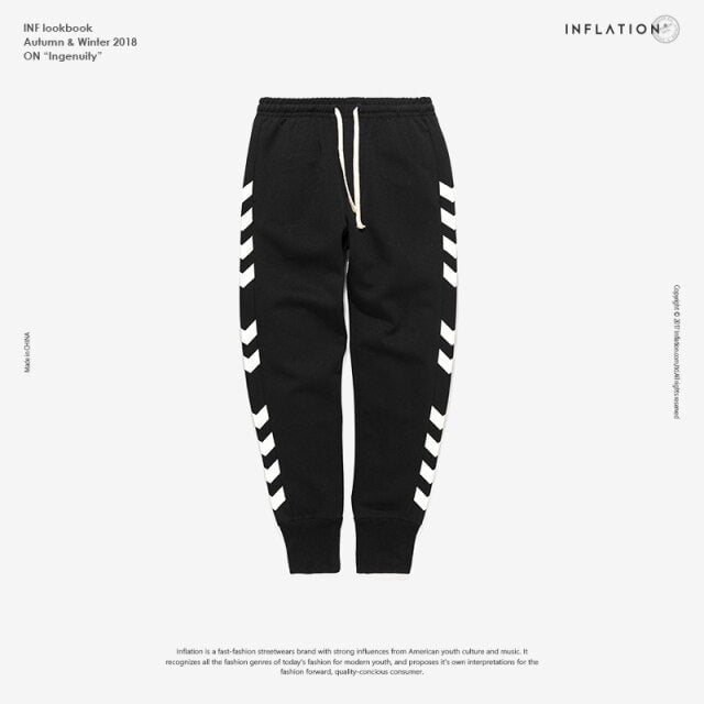 INFLATION Male Streetwear Track Pants - Walmart.com