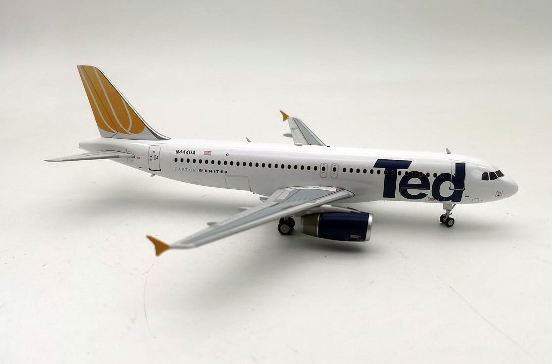 INFLIGHT 200 A320-232 TED (UNITED AIRLINES) REG: N444UA - Walmart.com