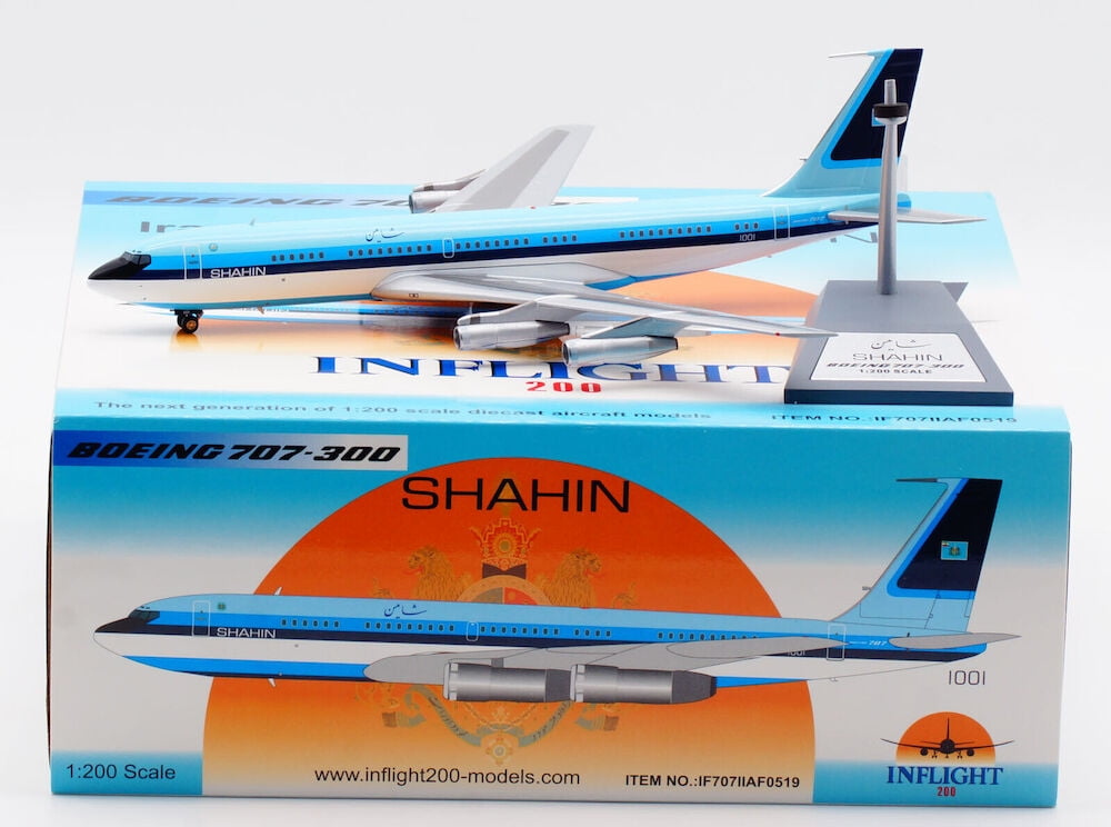 INFLIGHT 200 IRAN AIR FORCE B707-300 REG: EP-HIM - Walmart.com