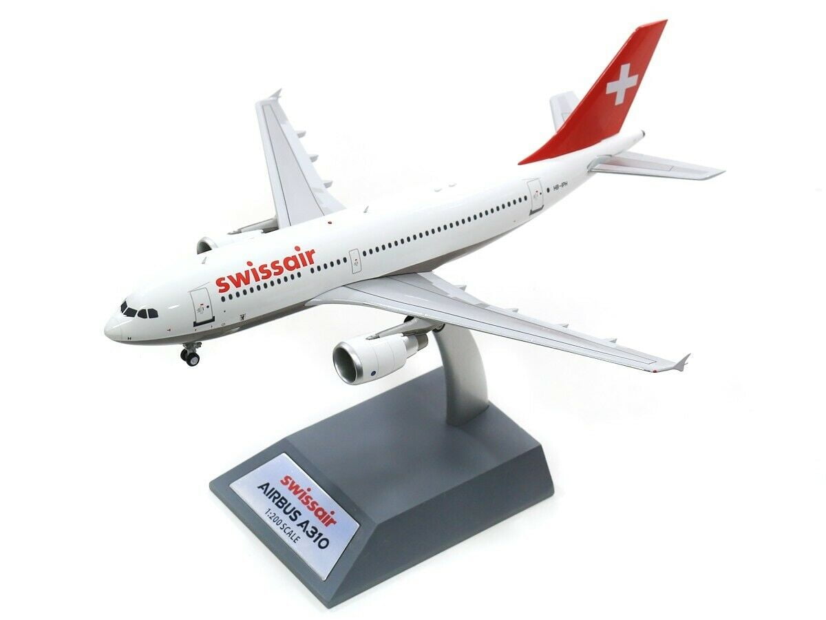 INFLIGHT 200 SWISSAIR AIRBUS A310-322 REG: HB-IPH - Walmart.com