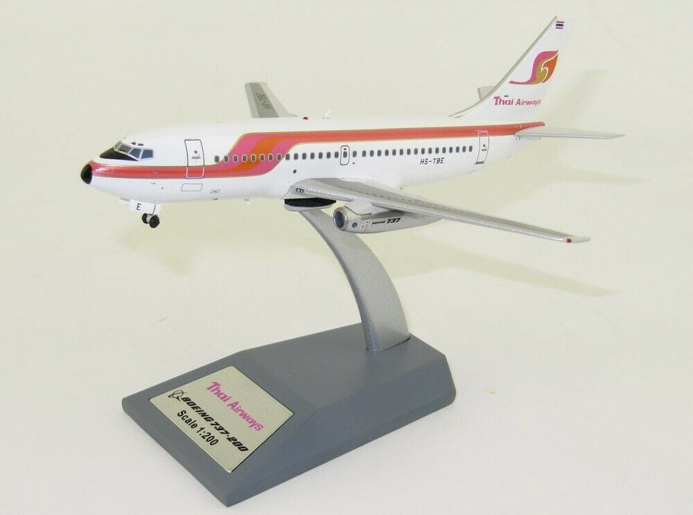 INFLIGHT 200 THAI AIRWAYS INTERNATIONAL B737-200 REG: HS-TBC - Walmart.com