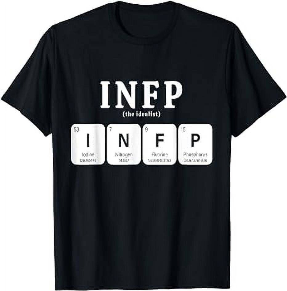 INFP Periodic Table , Personality analysis INFP T-Shirt - Walmart.com