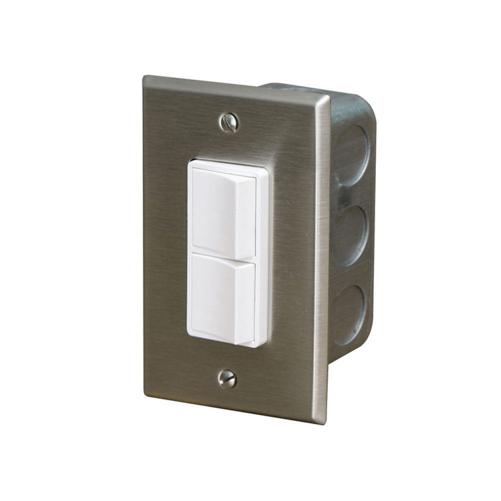 INFRATECH Single Duplex Switch Wall Plate and Gang Box (14-4300 ...