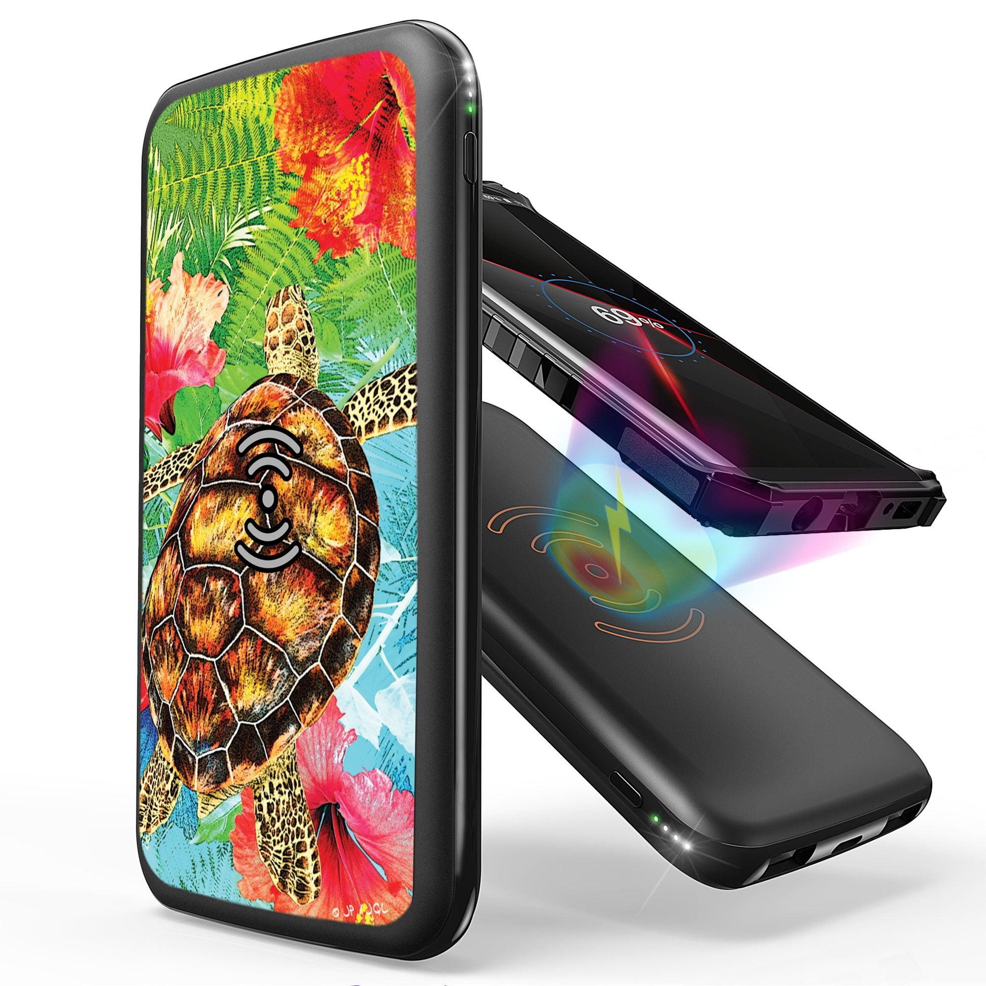 INFUZE Qi Wireless Portable Charger for iPhone 15 Pro Max External ...