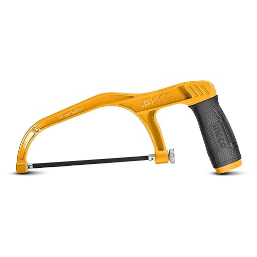INGCO Mini Hacksaw, 150mm (6") Hand Saw, Comfortable Handle Aluminium ...