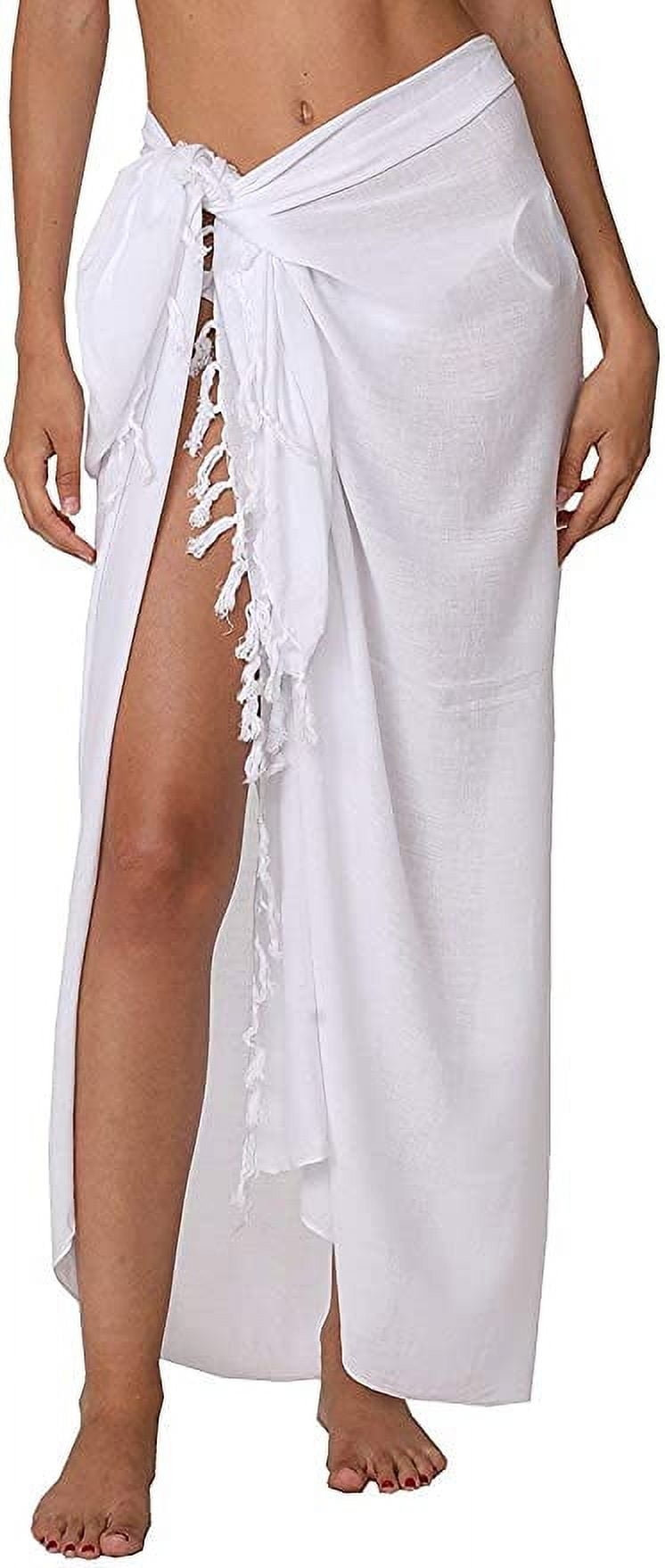 INGEAR Beach Long Batik Sarong Womens Swimsuit Wrap Cover Up Pareo with ...