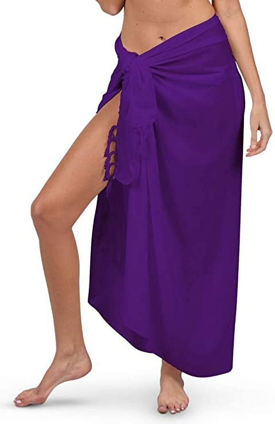 INGEAR Beach Long Batik Sarong Womens Swimsuit Wrap Cover Up Pareo with ...