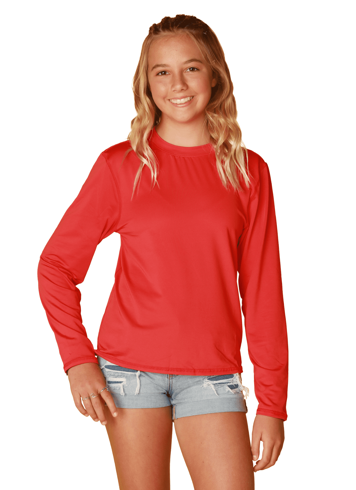 INGEAR Girls Outdoor Sports Shirt Top UPF 50 Girls Swimsuits Sun Shirts ...