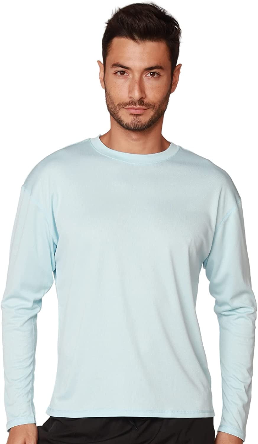 INGEAR Rash Guard Long Sleeve Swim Shirt for Men UPF 50+ Sun Protection ...