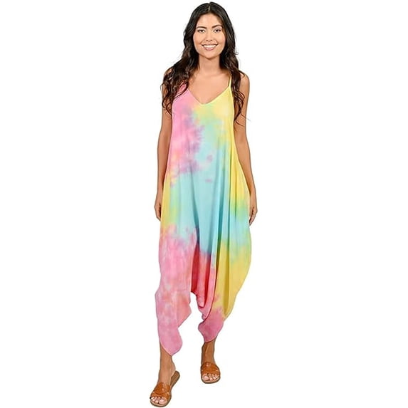 INGEAR Women’s Boho Romper Dress, Lightweight Jumpsuit for Summer ...