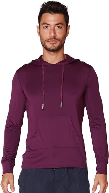 INGEAR Men's Lightweight SPF 50+ UV Protection Hoodie, Long Sleeve ...