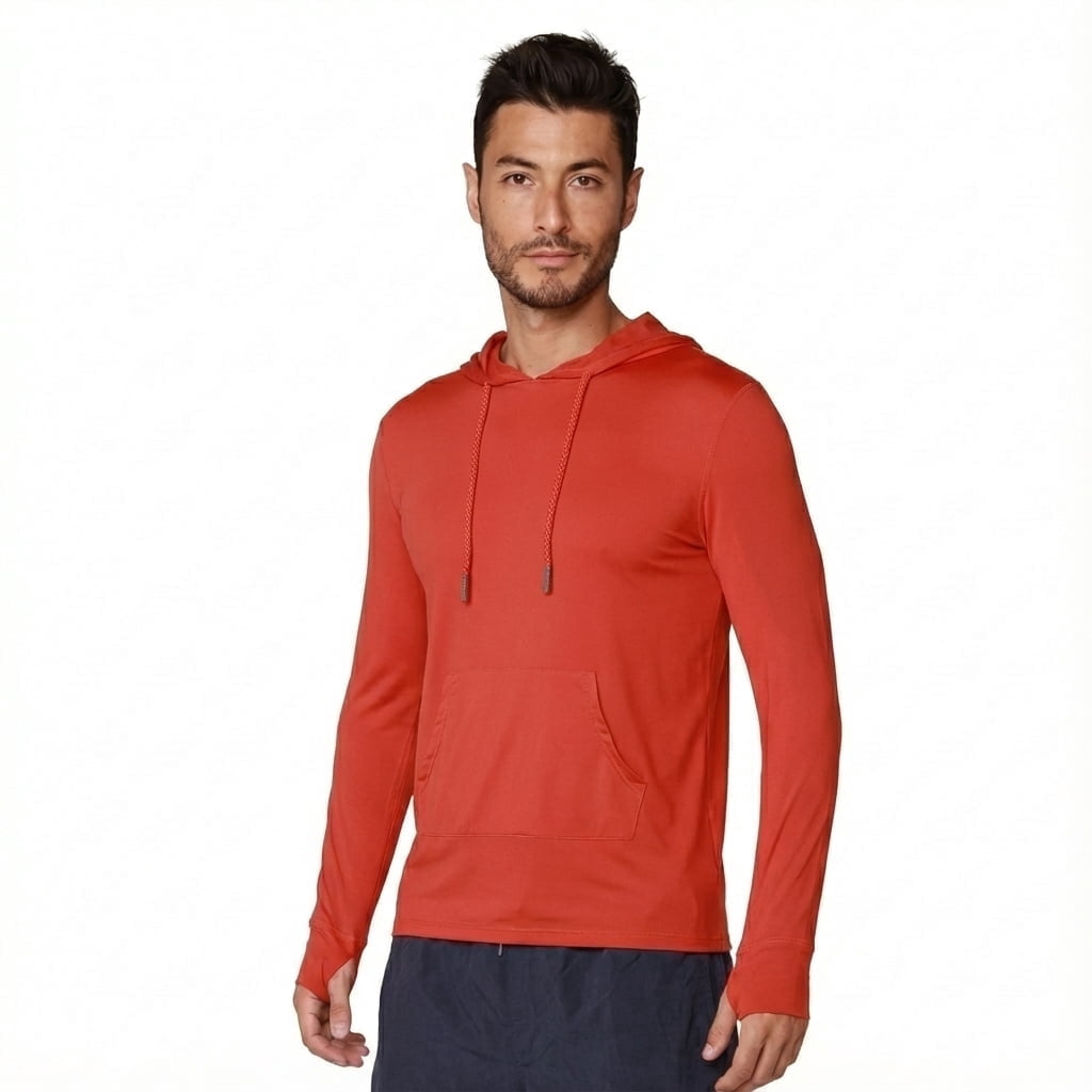 INGEAR Men's Lightweight SPF 50+ UV Protection Hoodie, Long Sleeve ...
