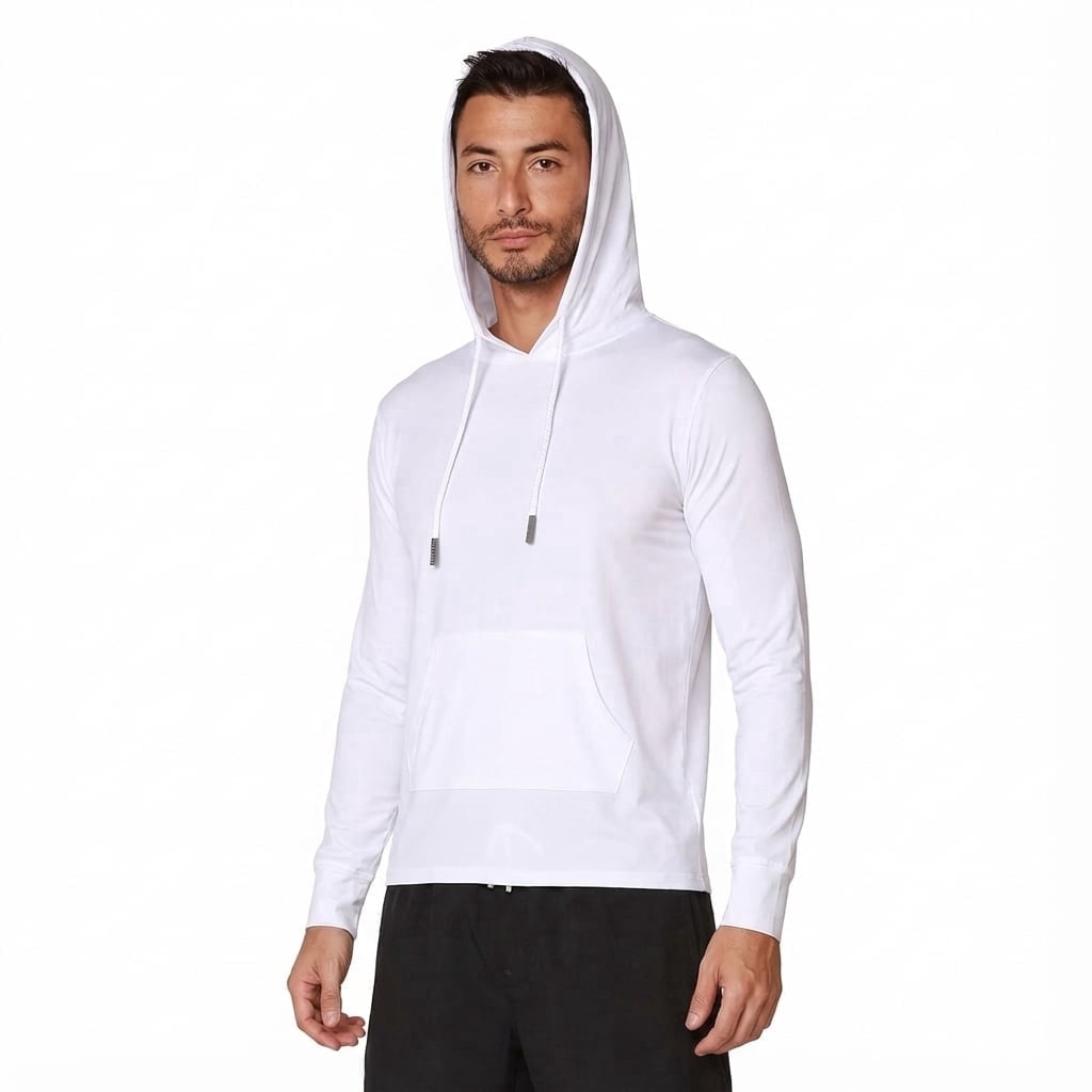 INGEAR Men's Lightweight SPF 50+ UV Protection Hoodie, Long Sleeve ...