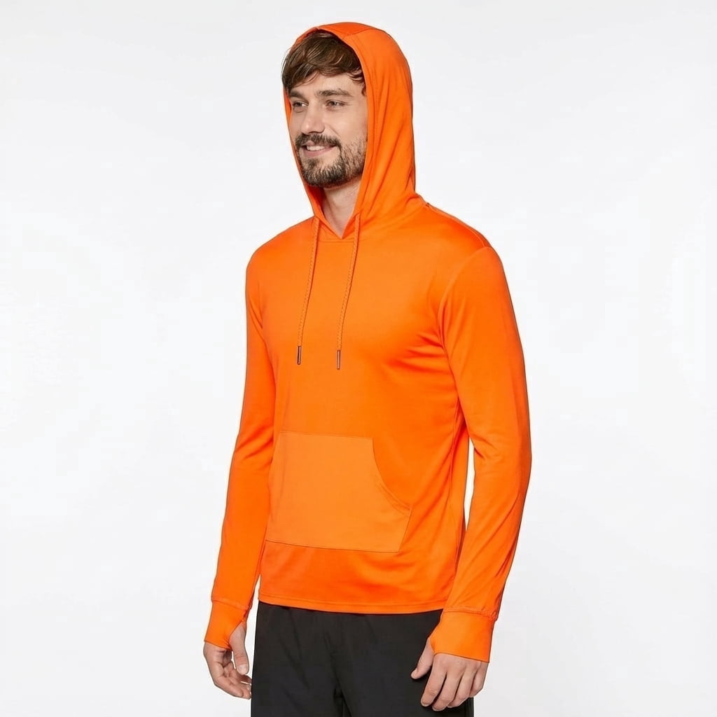 INGEAR Men's Lightweight SPF 50+ UV Protection Hoodie, Long Sleeve ...