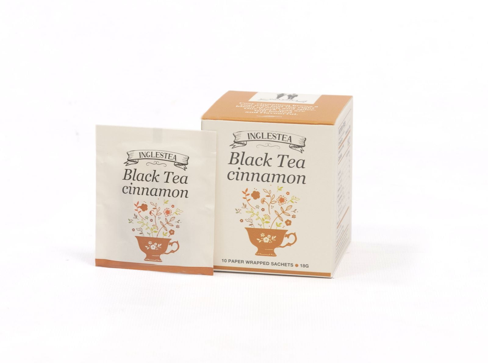 INGLESTEA Black Tea Cinnamon - Pure Ceylon Black Tea with Natural ...