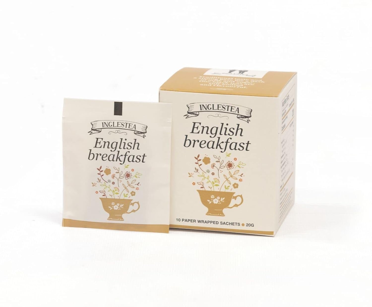 INGLESTEA English Break Fast Pure Ceylon Black Tea Bags 100% Natural ...