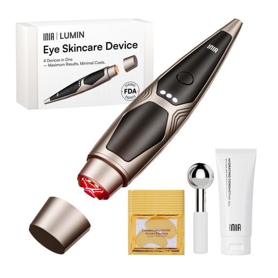 Inia 4-in-1 Under-Eye Light Therapy Device, RRK150, Portable - Walmart.com