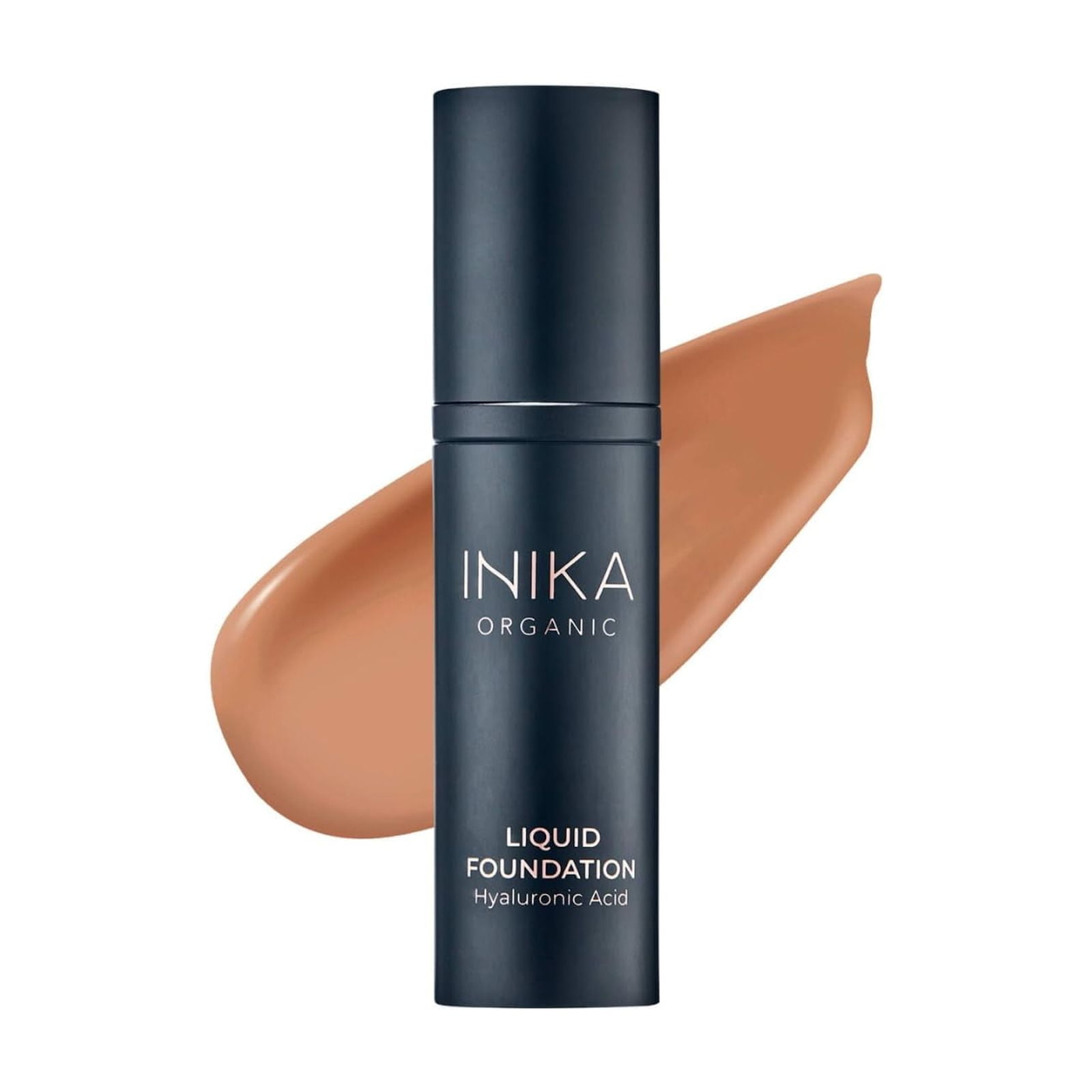 INIKA Organic Full Coverage Liquid Foundation Makeup with Hyaluronic ...