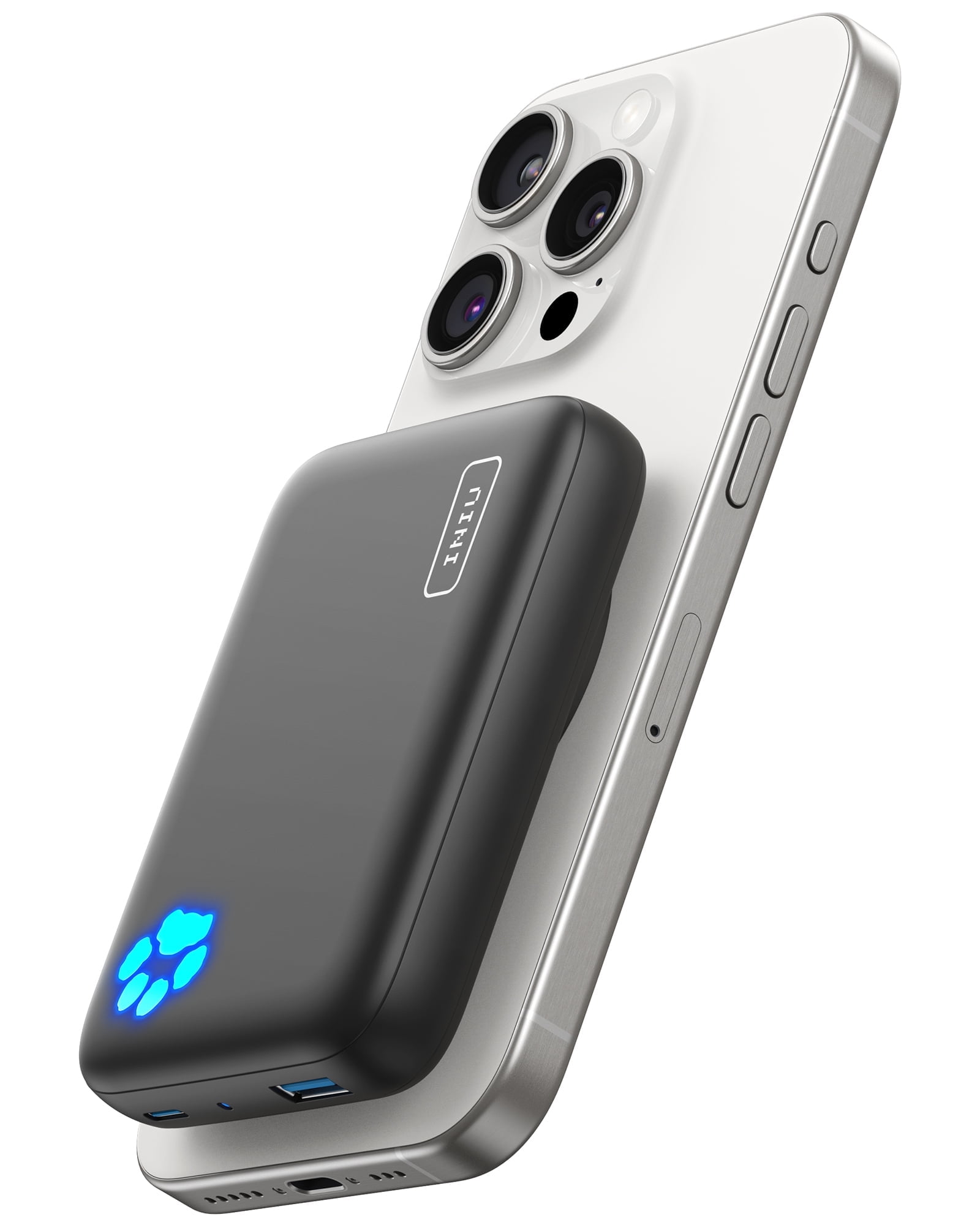 INIU 10000mAh Magnetic Power Bank Compatible with Magsafe, 20W PD Fast ...