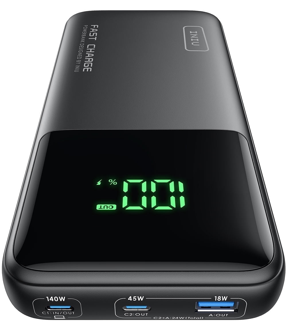 INIU 140W Portable Charger, 27000mAh Laptop Power Bank, Fast Charging ...