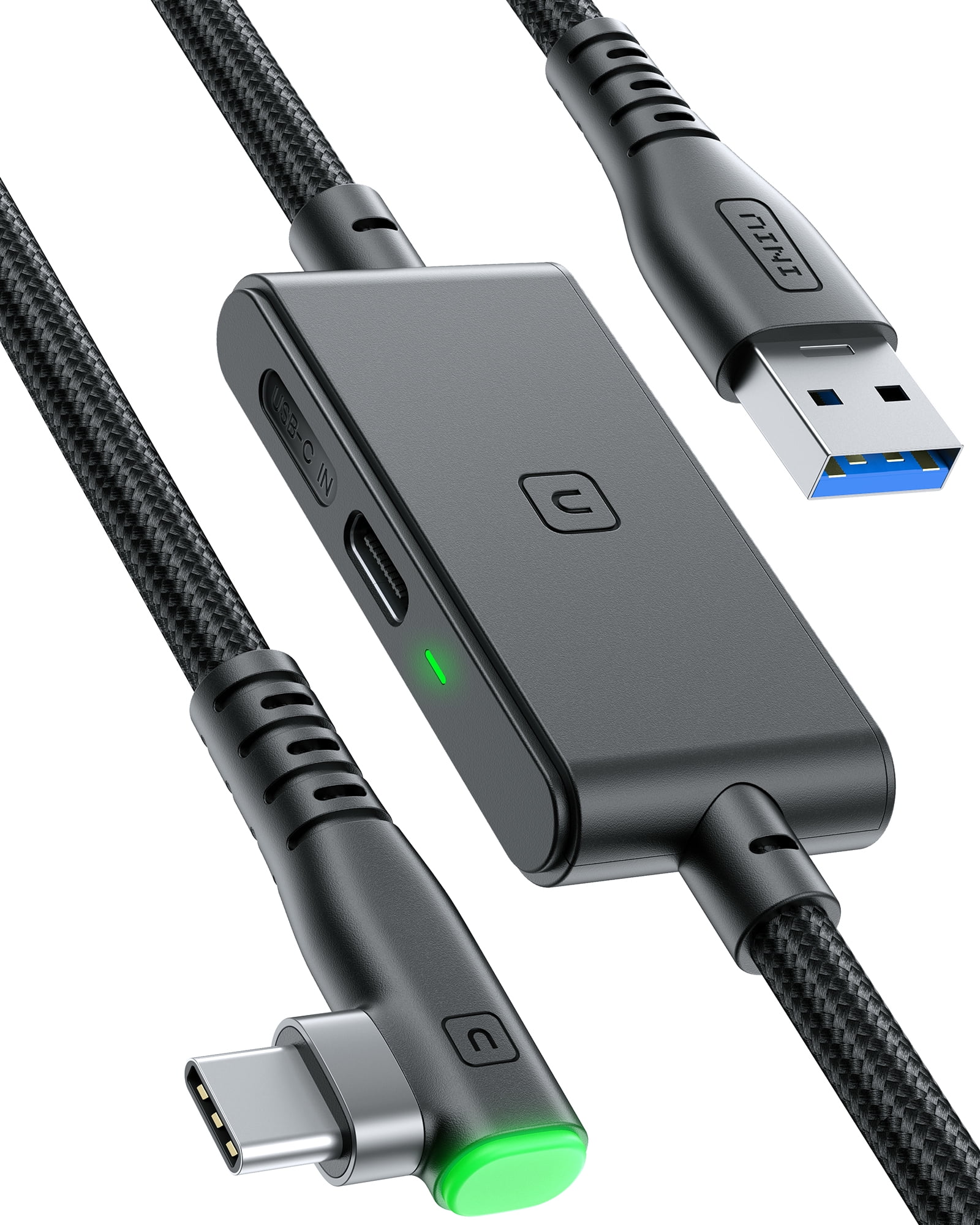 INIU 16FT High-Speed USB-C Connection Cord for Meta Quest 2/3 Pro, Dual ...