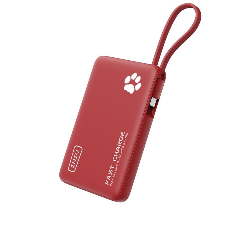 INIU PawGO 45W Power bank, Portable Charger, Slimmest 10000mAh Power ...