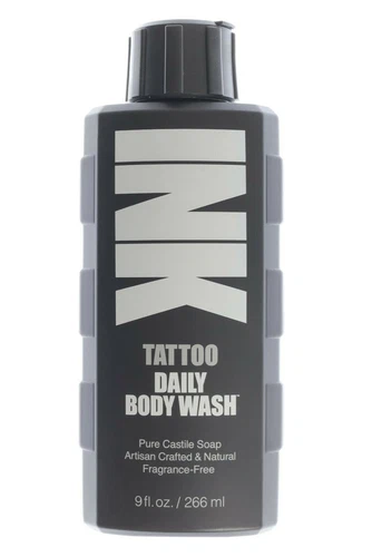 INK TATTOO DAILY BODY WASH Pure Castile Soap Artisan Crafted & Natural ...