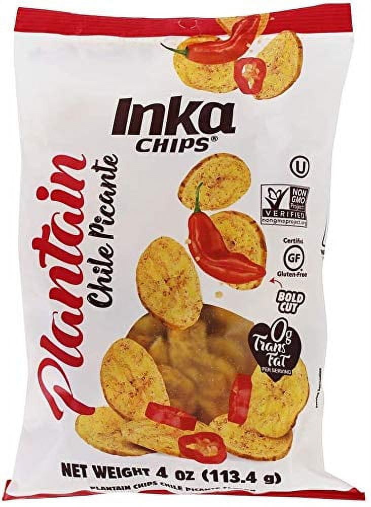 Inka Crops Chile Picante YPF5 Plantain Chips (Pack of 1) - Walmart.com