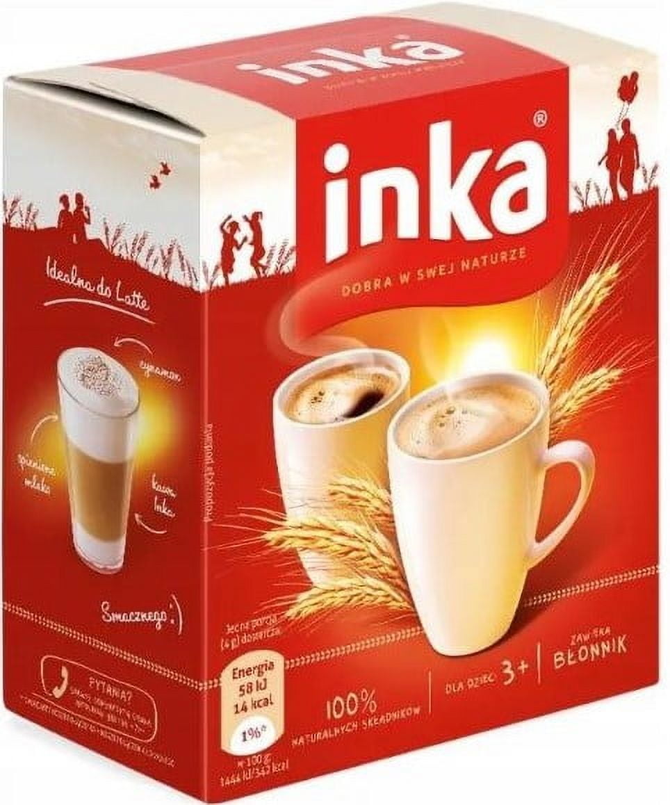INKA Roasted Grain Coffee Kawa Zbozowa 150g Pack of 3 - Walmart.com