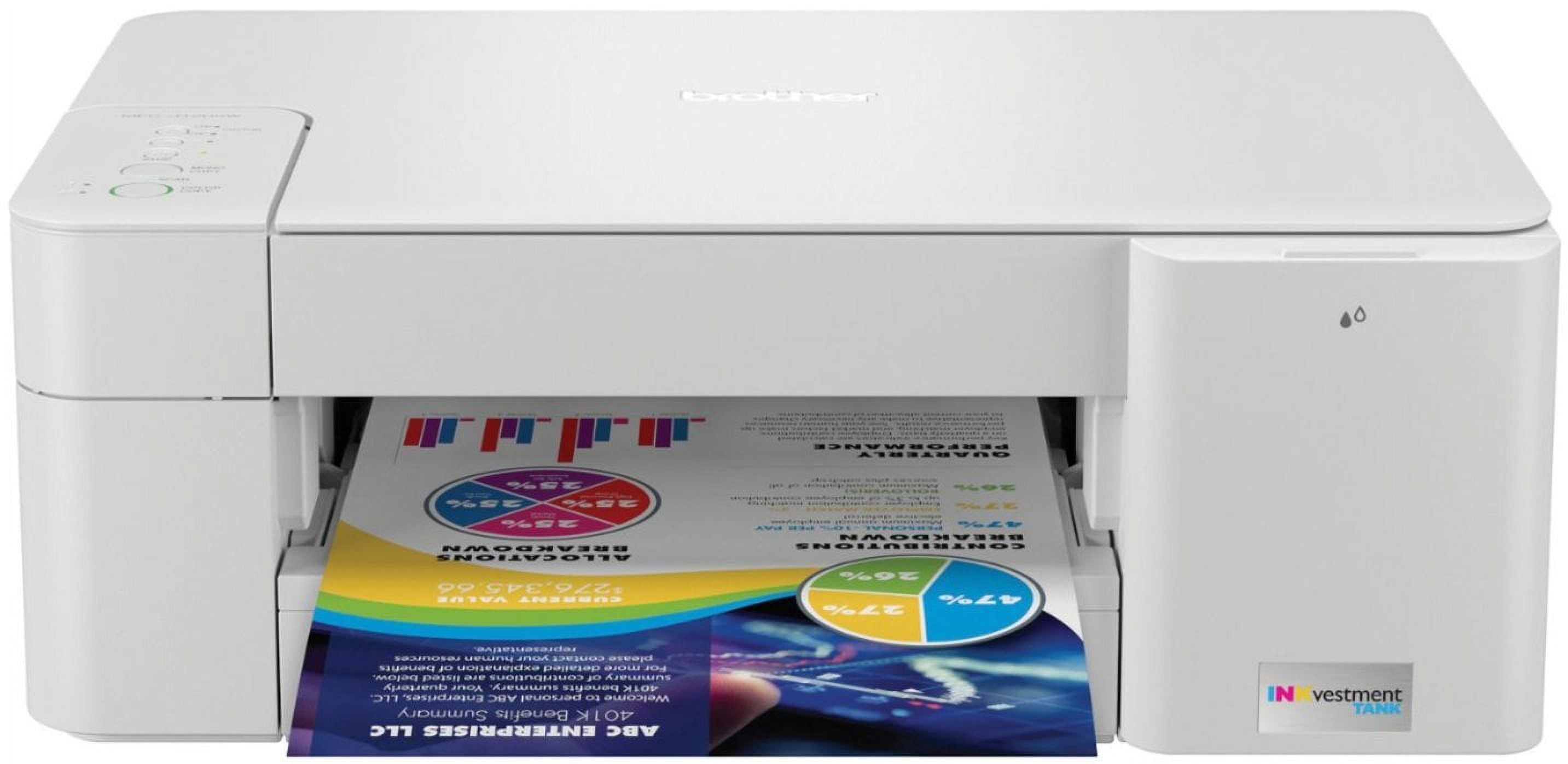 MFC-J1205W Wireless All-in-One Inkjet Printer with up to 1-Year of Ink ...