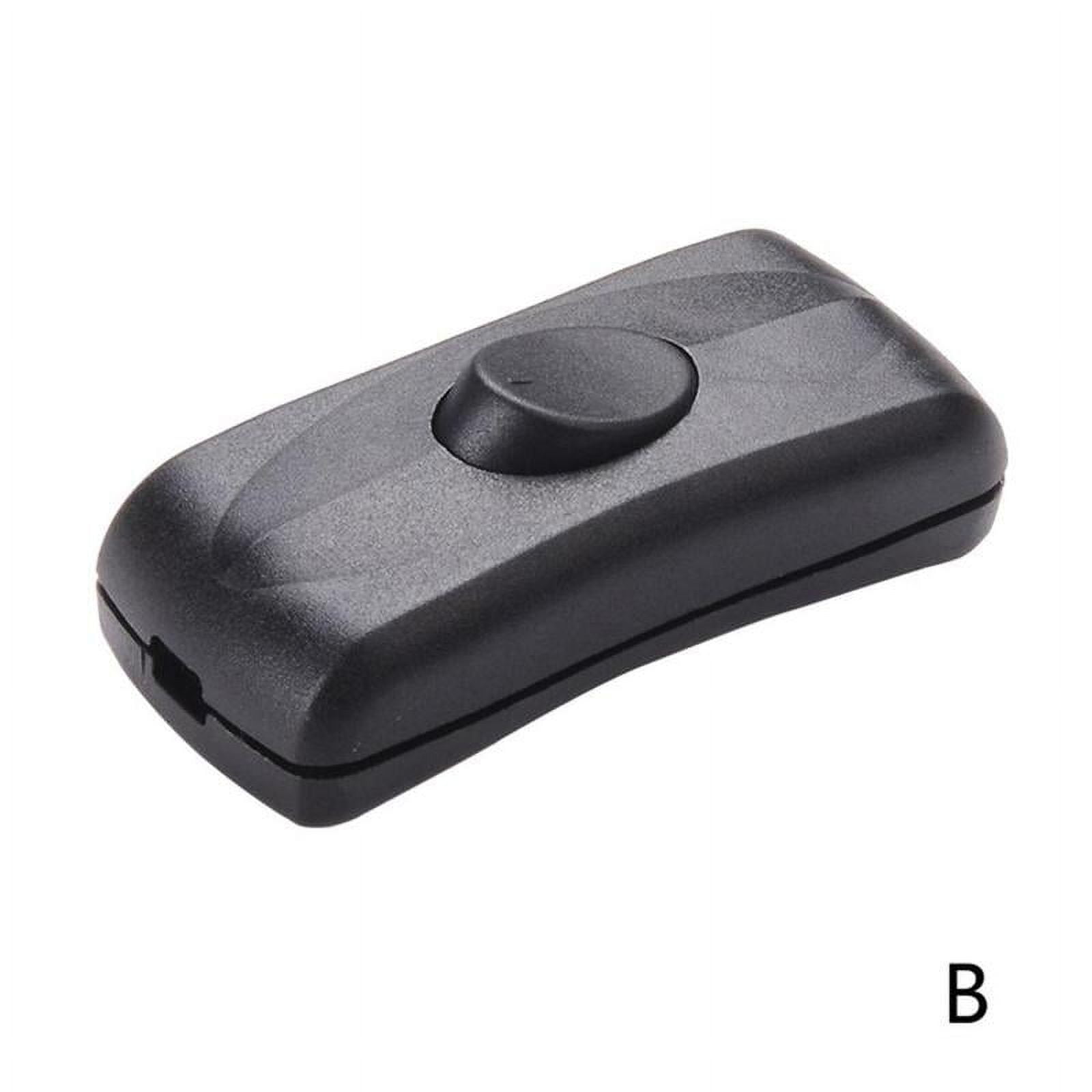 INLINE SWITCH BLACK WHITE For TABLE STANDARD LAMP CORD AU LIGHT ROCKER ...