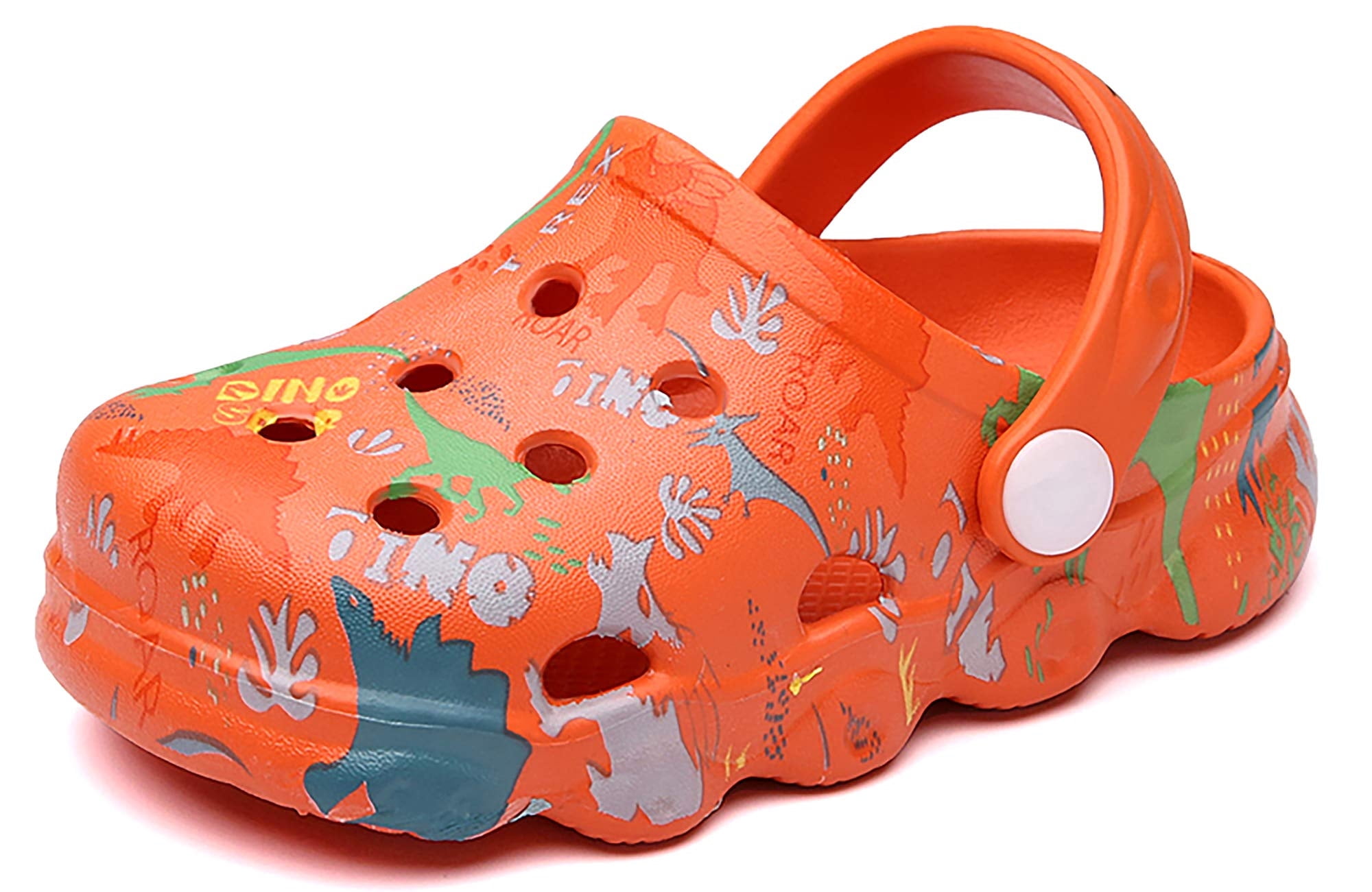 INMINPIN Little Kids Garden Clogs for Boys Girls Slip on Kids Sandals ...