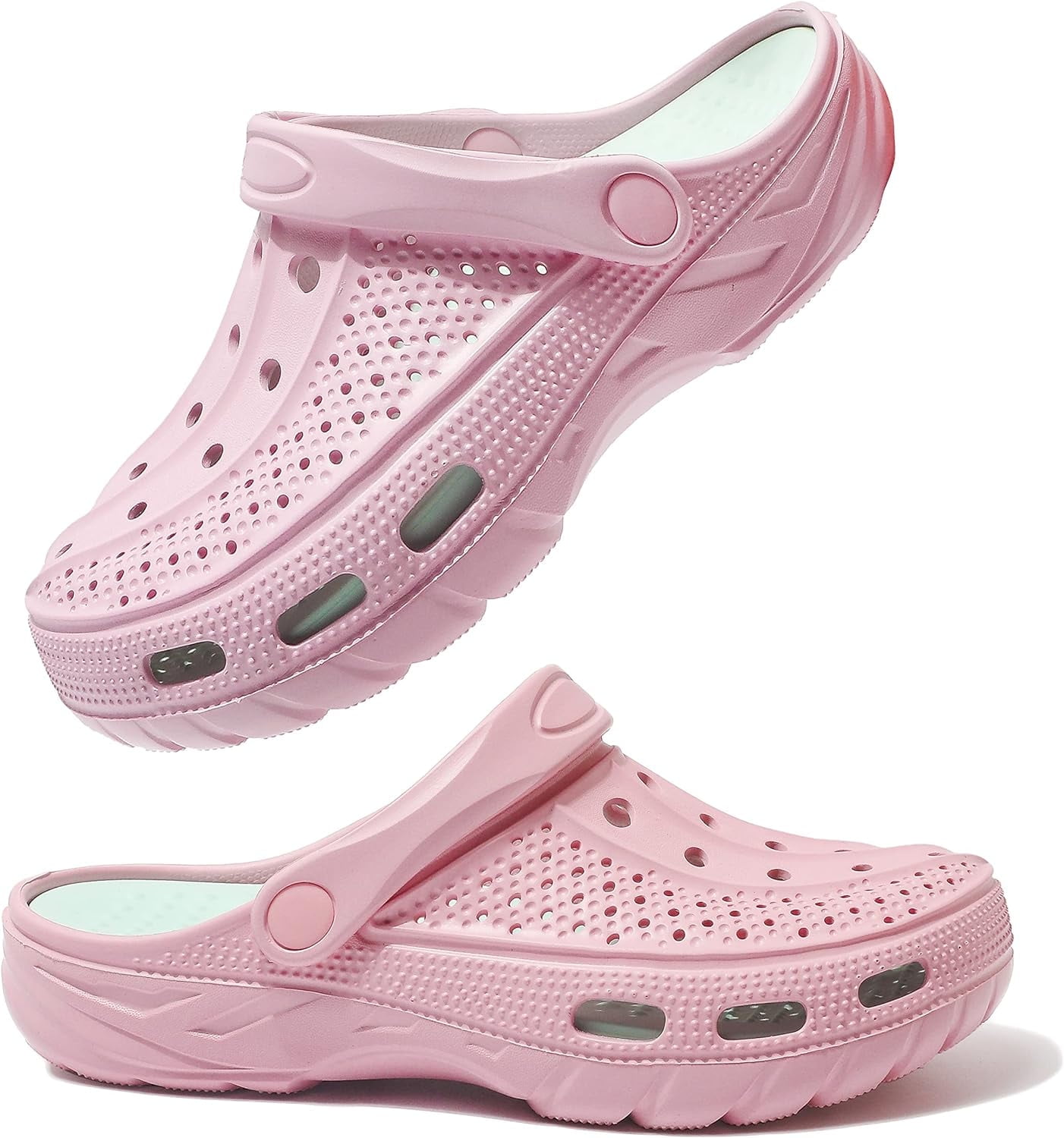 INMINPIN Women Men Orthopedic Clogs Arch Support Garden Shoes Sandals ...