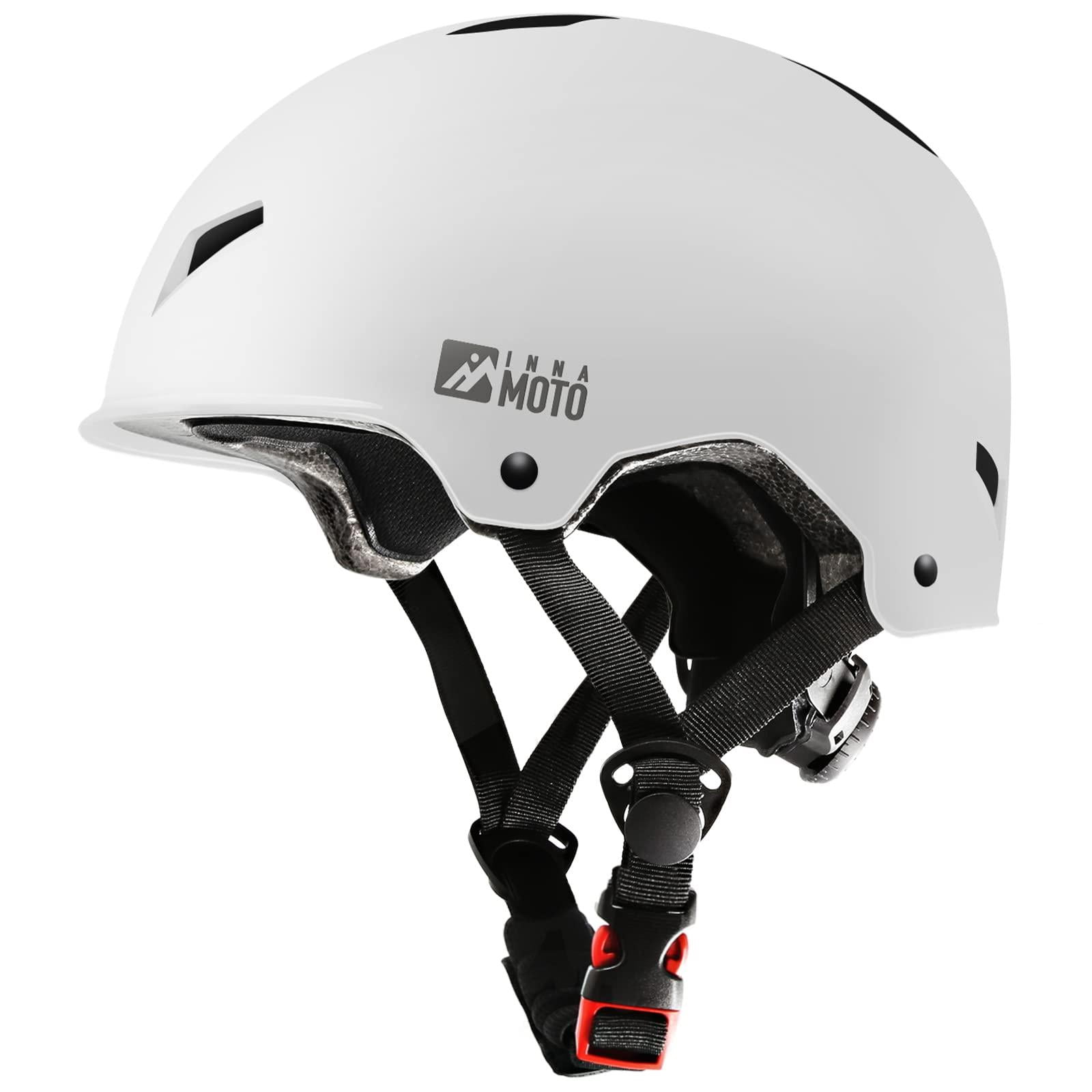INNAMOTO Skateboard Helmets for Adults & Youth –Adjustable Certified ...