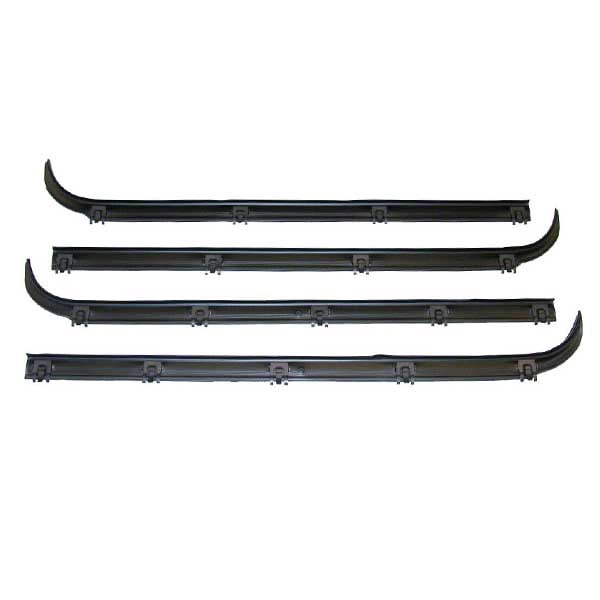 INNER AND OUTER DRIVER SIDE AND PASSENGER SIDE DOOR WINDOW BELT ...