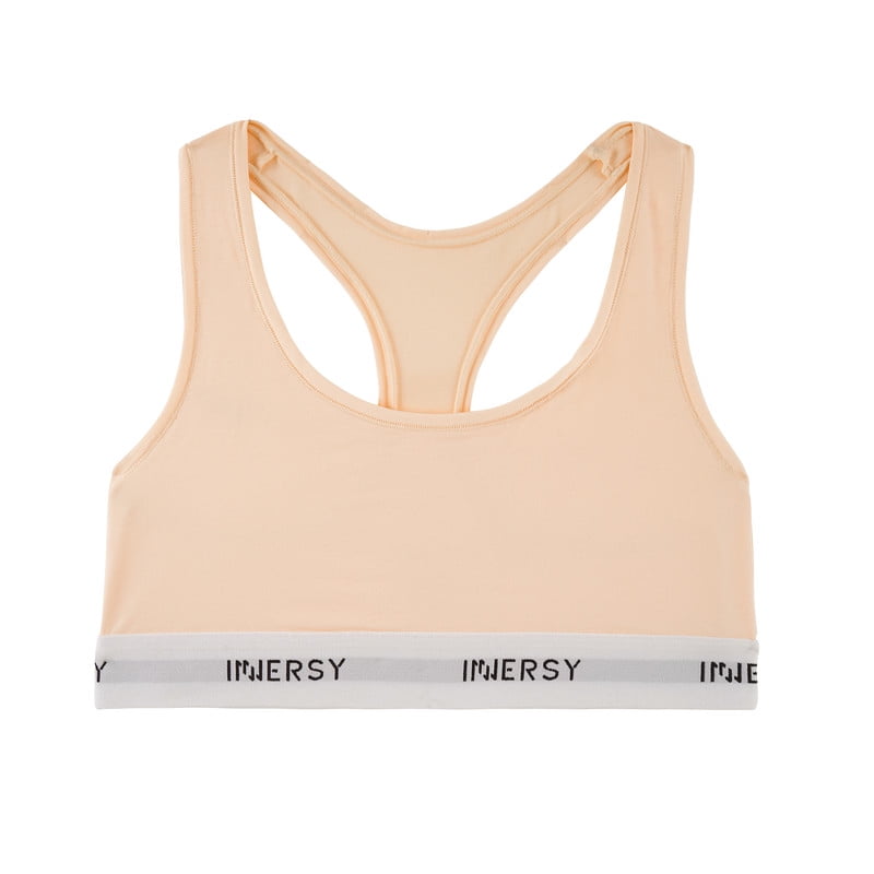 INNERSY Soft Modal Training Bra for Girls Wireless Seamless Teens Bra ...