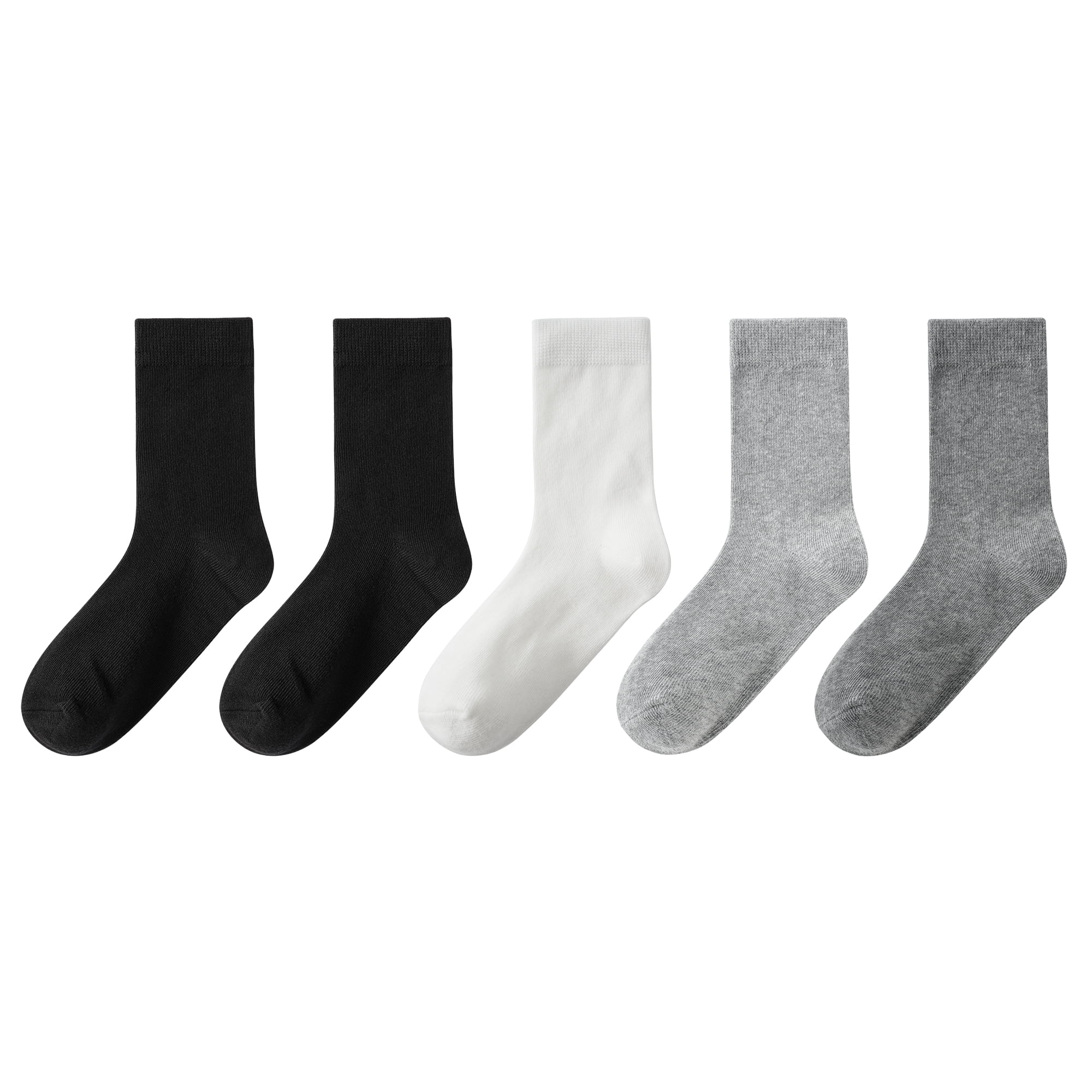 INNERSY Kids Boys Girls Cotton Socks Colorful Crew Socks for Teens 5 ...
