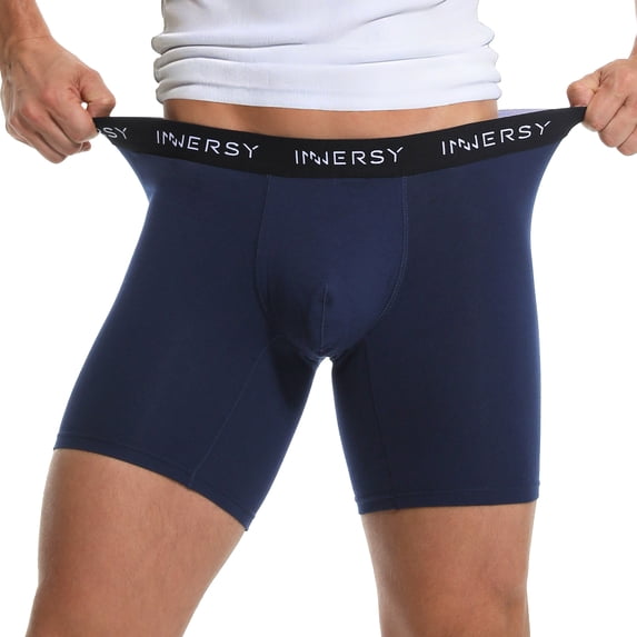 INNERSY Men Incontinence Underwear Washable Leak Proof Cotton Boxer ...