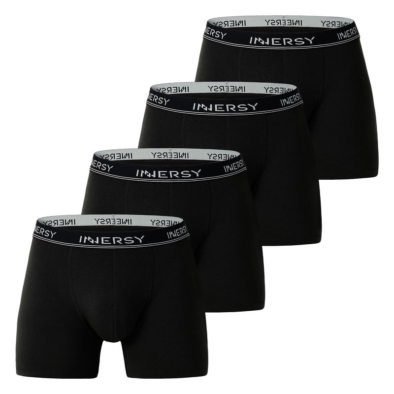 INNERSY Mens Boxer Briefs Breathable Men's Underwear Pouch Underwear ...