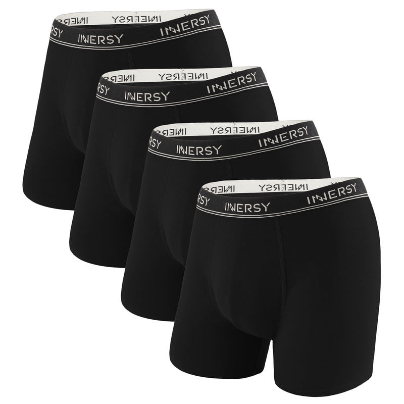 INNERSY Mens Boxer Briefs Breathable Men's Underwear Pouch Underwear ...