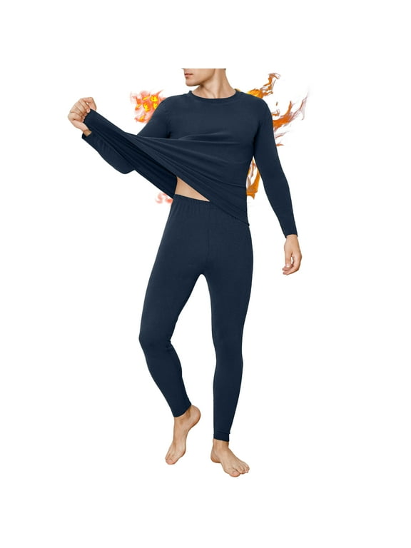 INNERSY Boys' Light Thermal Underwear Set Long Johns for Kids Long ...